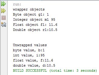 Wrapper Classes in Java